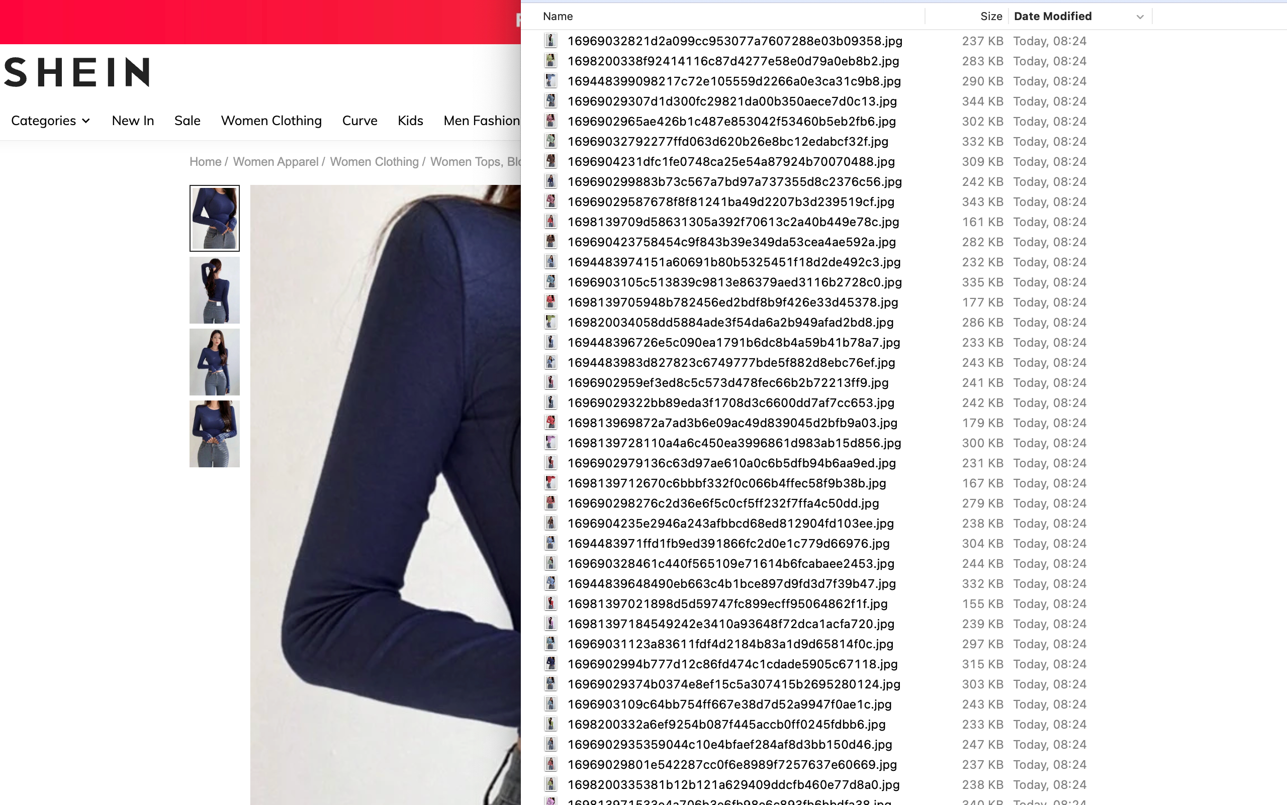 Shein Image Downloader - download or export Shein product images to zip ...